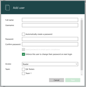 User Management | Leapwork Documentation